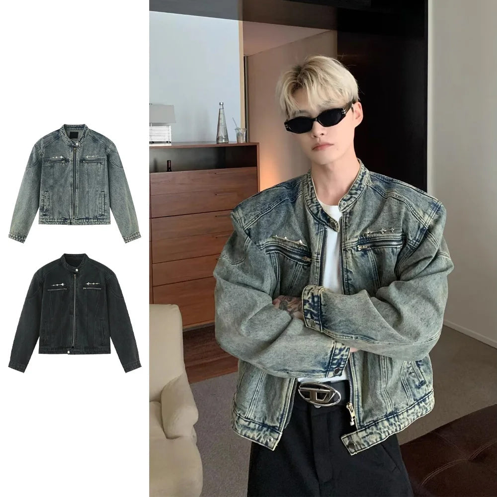 Men's Denim Jackets – Gothic Mania