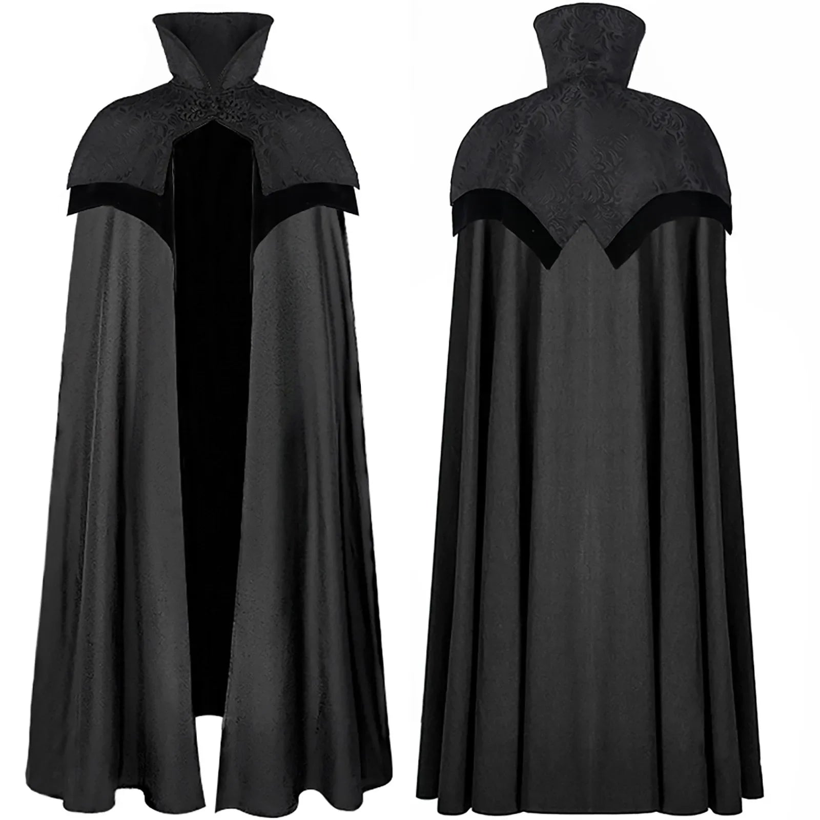 Men's Gothic Cloak Black – Gothic Mania