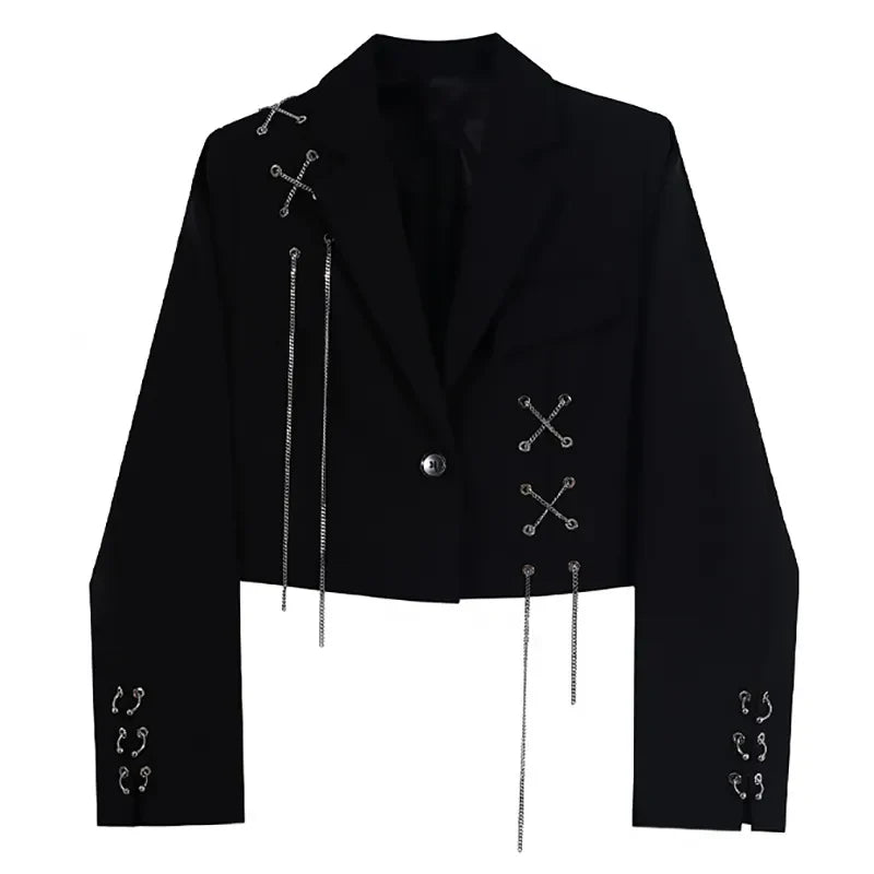 Gothic Cropped Blazer – Gothic Mania
