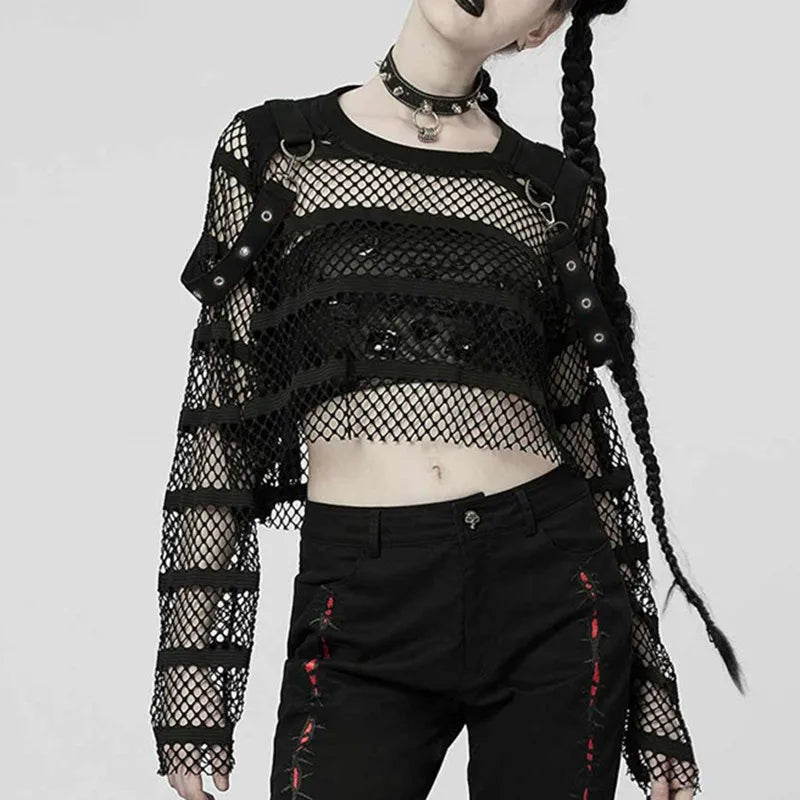 Women's Gothic Crop Top – Gothic Mania
