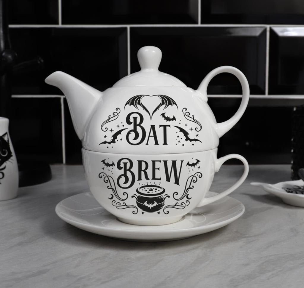Bat Brew Tea Set – Gothic Mania