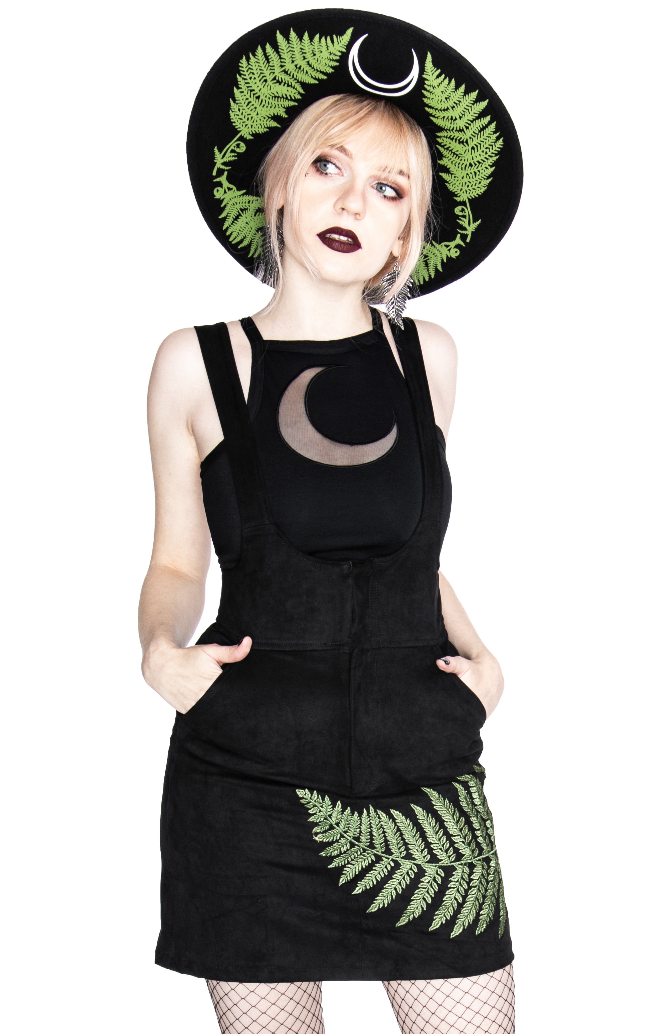 Fern Pinafore Dress – Gothic Mania