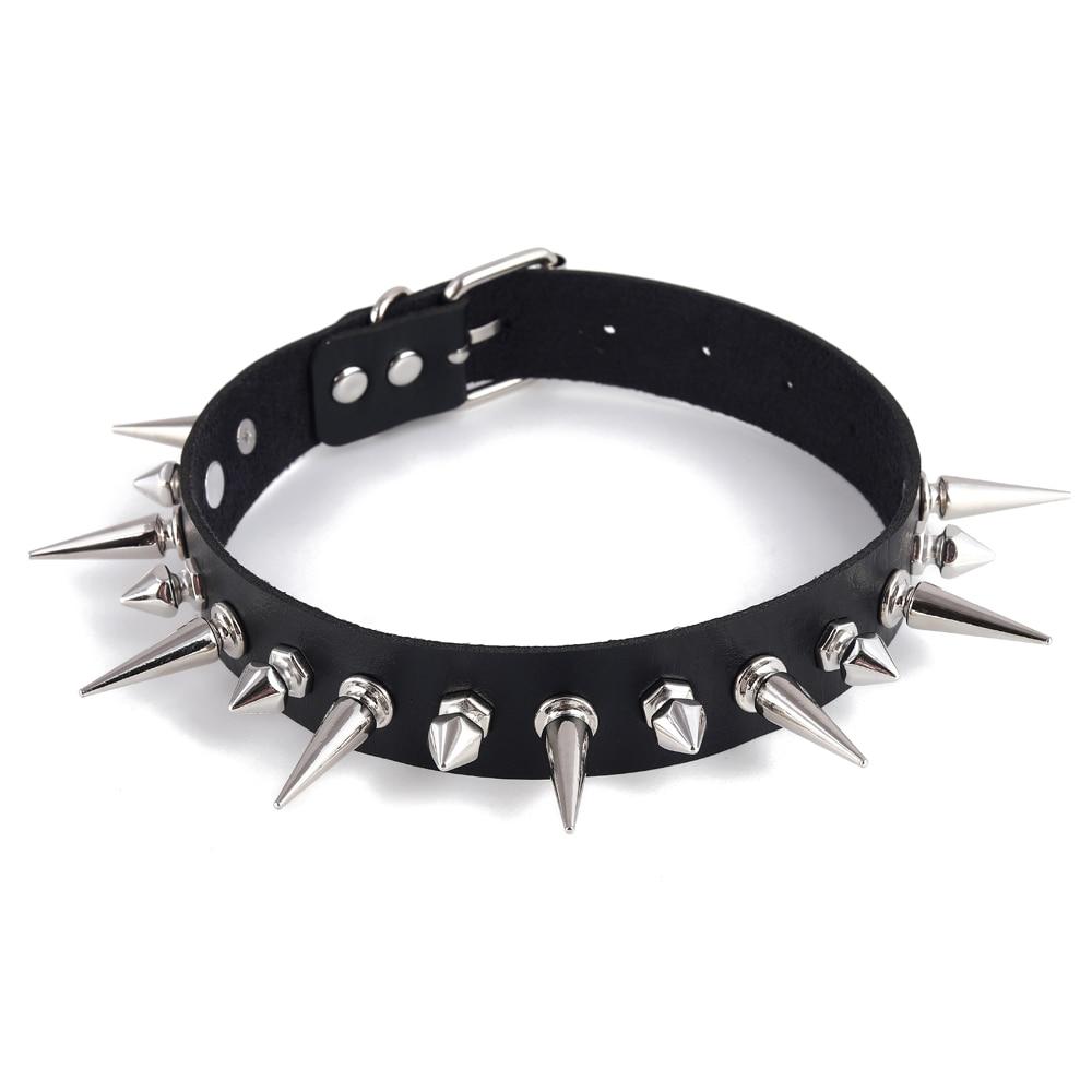 Emo Spike Choker – Gothic Mania
