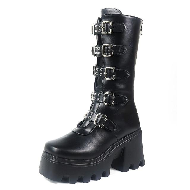 SILENT NIGHT BOOTS – Gothic Mania